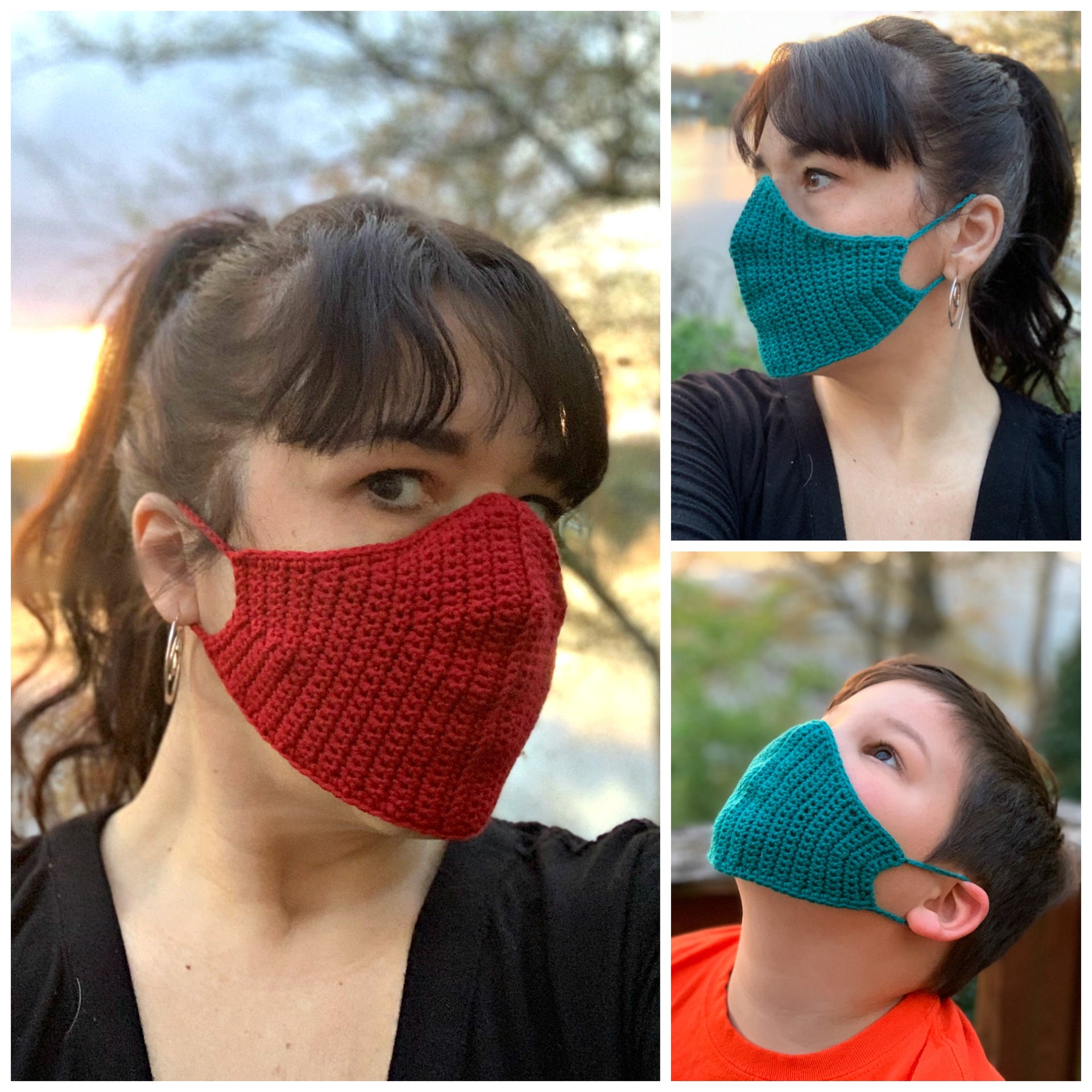FREE Crochet Face Mask (Four Sizes) – Bonita Patterns