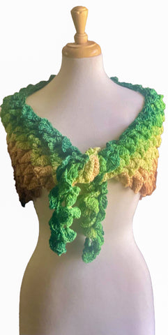 Spring Leaves Shawl | Bonita Patterns