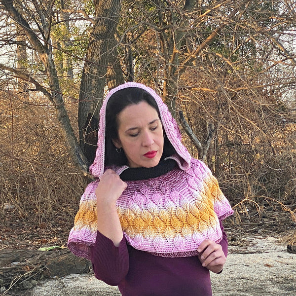 NEW Embossed Leaves Hood PDF – Bonita Patterns