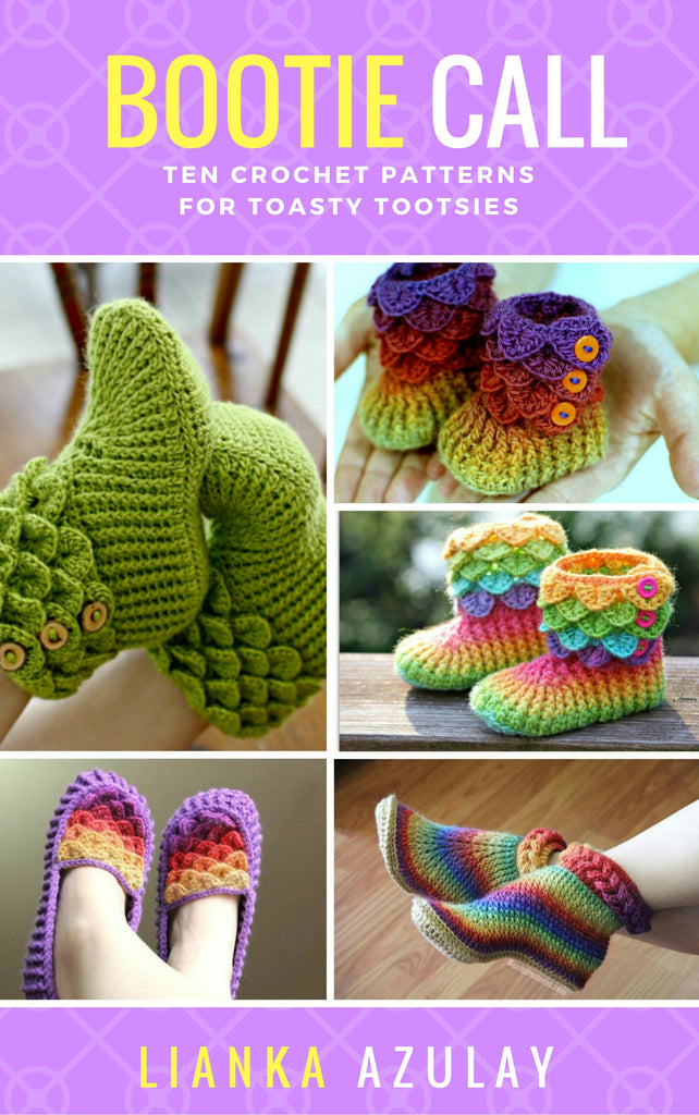 E-Book:Ten Crochet Bootie Patterns for Toasty Tootsies – Bonita Patterns