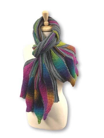 Embossed Phoenix Scarf PDF Pattern – Bonita Patterns