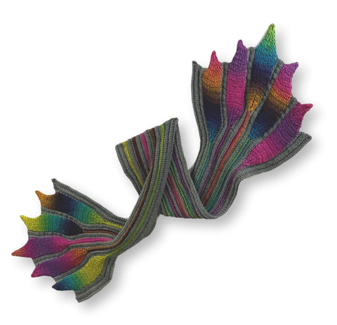 Embossed Phoenix Scarf PDF Pattern – Bonita Patterns
