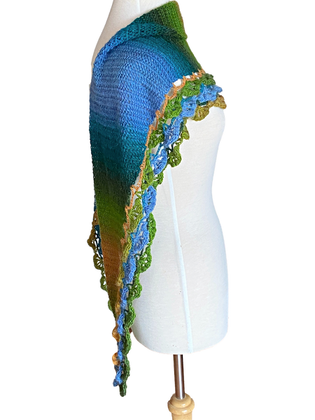 Tropicalia Shawl Full Pattern PDF – Bonita Patterns