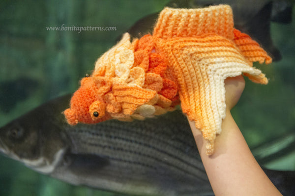 Crocodile Stitch Goldfish Boots (Adult Sizes) – Bonita Patterns